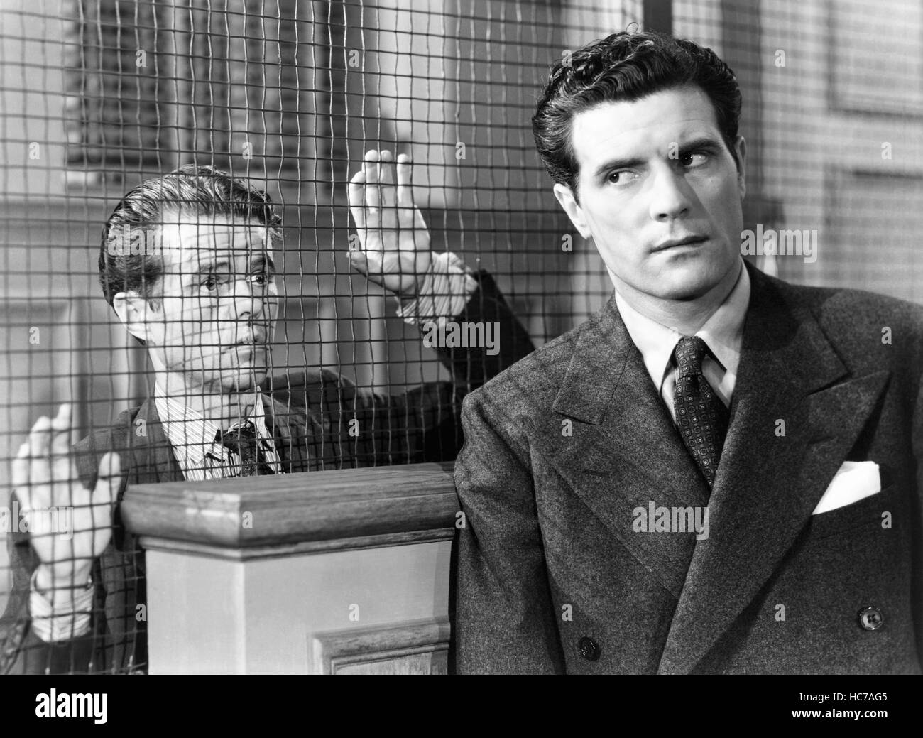 STRANGER ON THE THIRD FLOOR, from left: Elisha Cook Jr., John McGuire ...