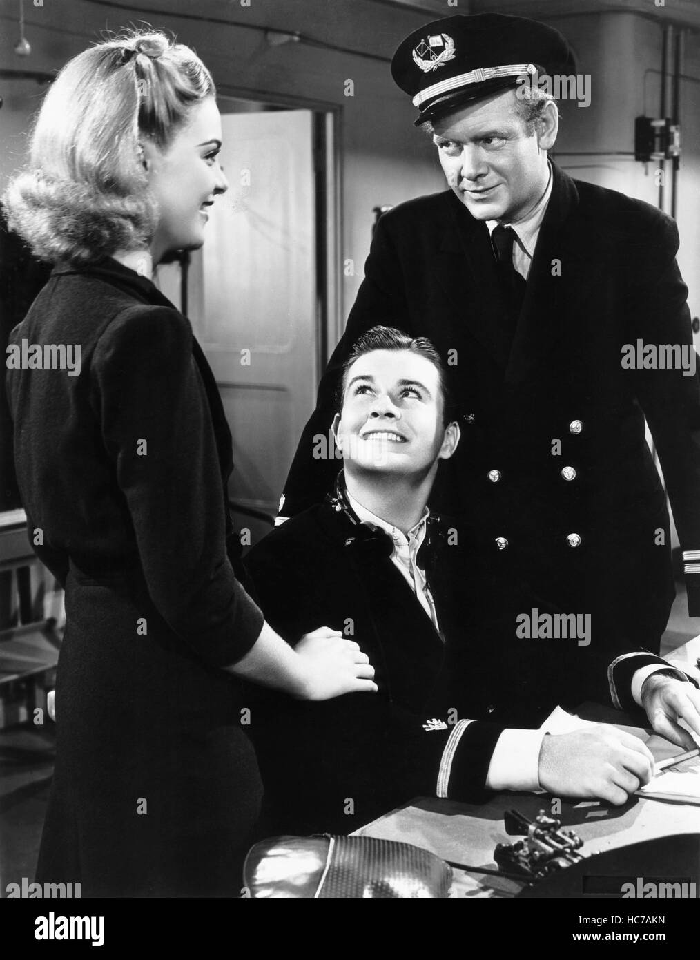 THE STORM, from left, Nan Grey, Tom Brown, Charles Bickford, 1938 Stock ...