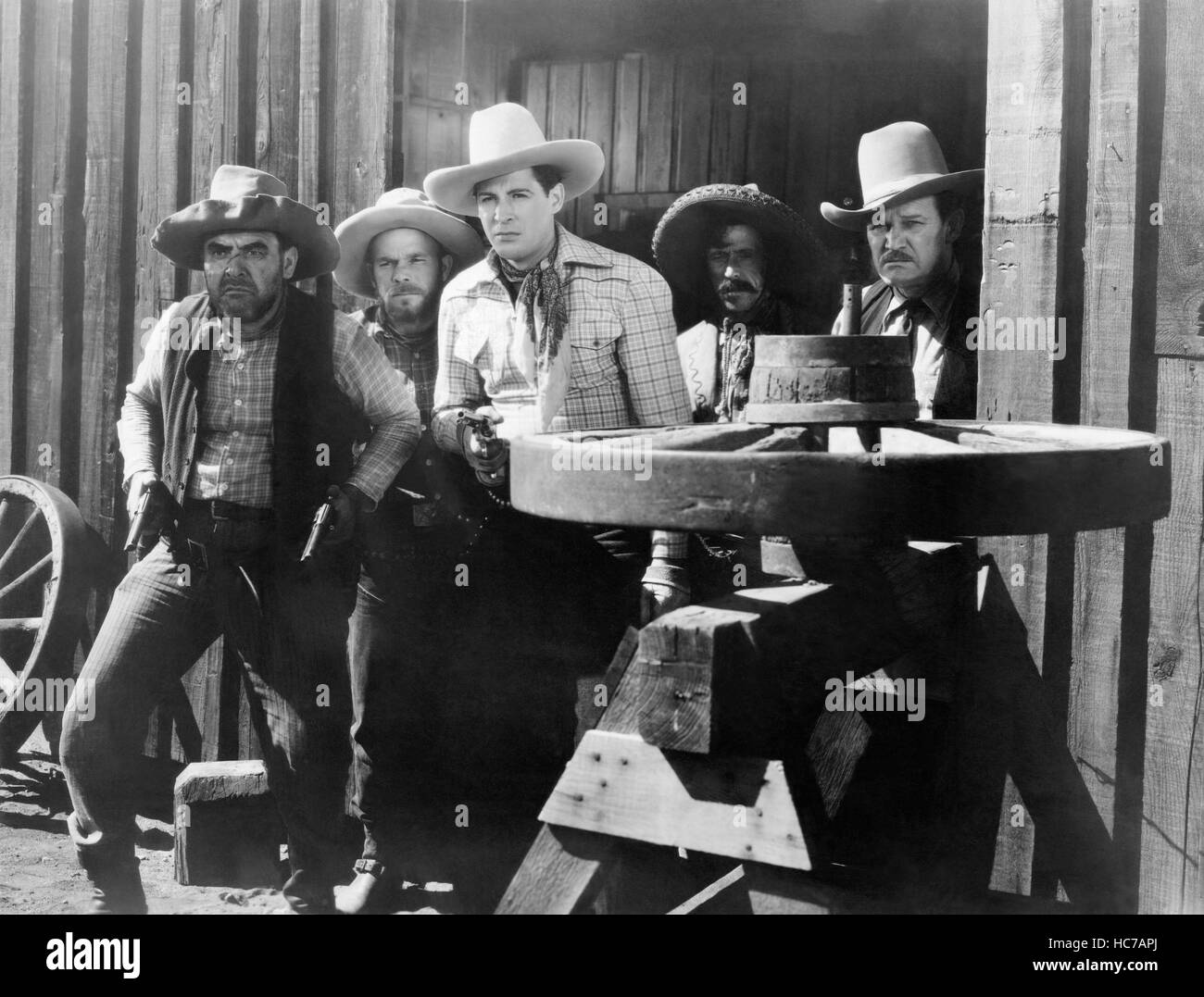 STARS OVER ARIZONA, first, second, third and fifth from left: Horace ...