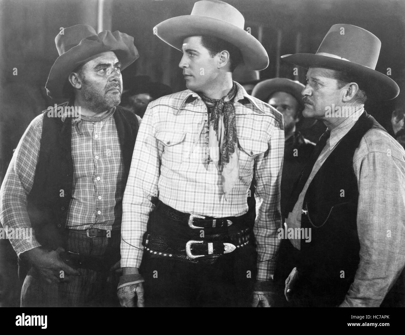 STARS OVER ARIZONA, front from left: Horace Murphy, Jack Randall, Jack ...