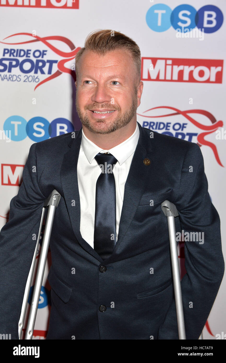Paralympian Lee Pearson attends the Pride of sport Awards 2016 at The ...