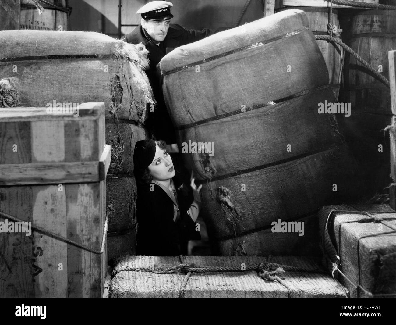 STOWAWAY, from top, Leon Ames, Fay Wray, 1932 Stock Photo - Alamy