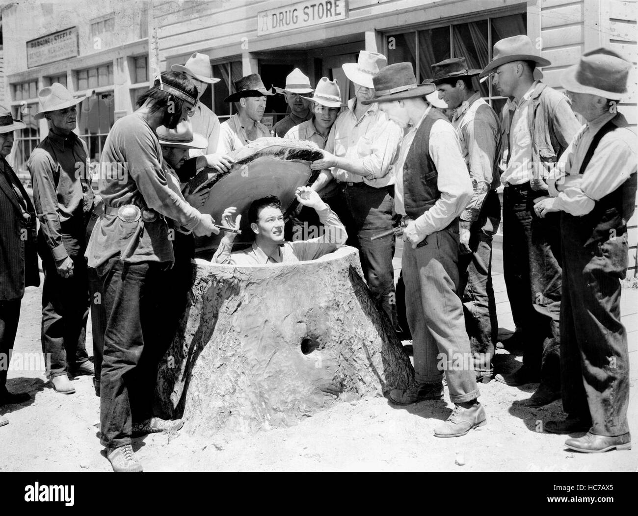 THE STAR PACKER, Yakima Canutt, John Wayne, 1934 Stock Photo - Alamy