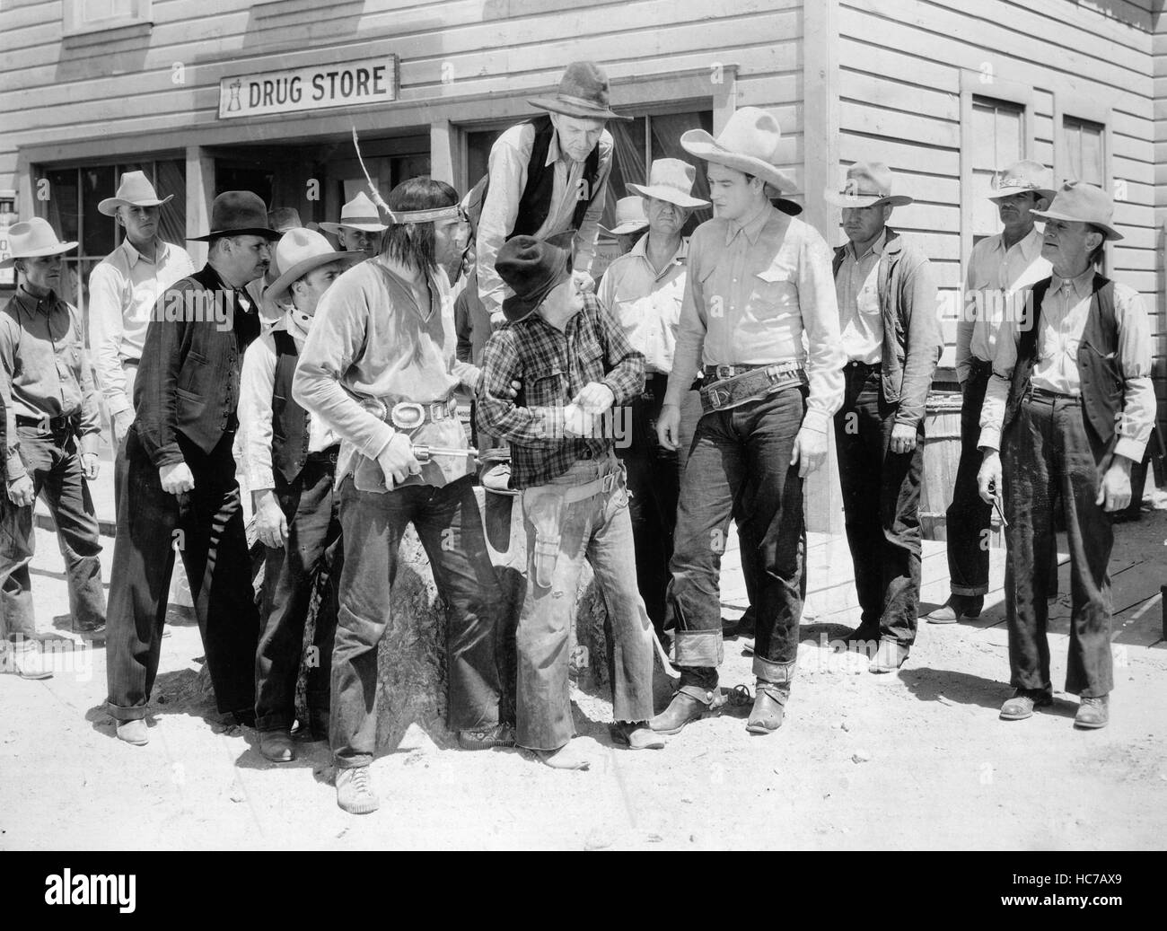 THE STAR PACKER, Yakima Canutt, John Wayne, 1934 Stock Photo - Alamy
