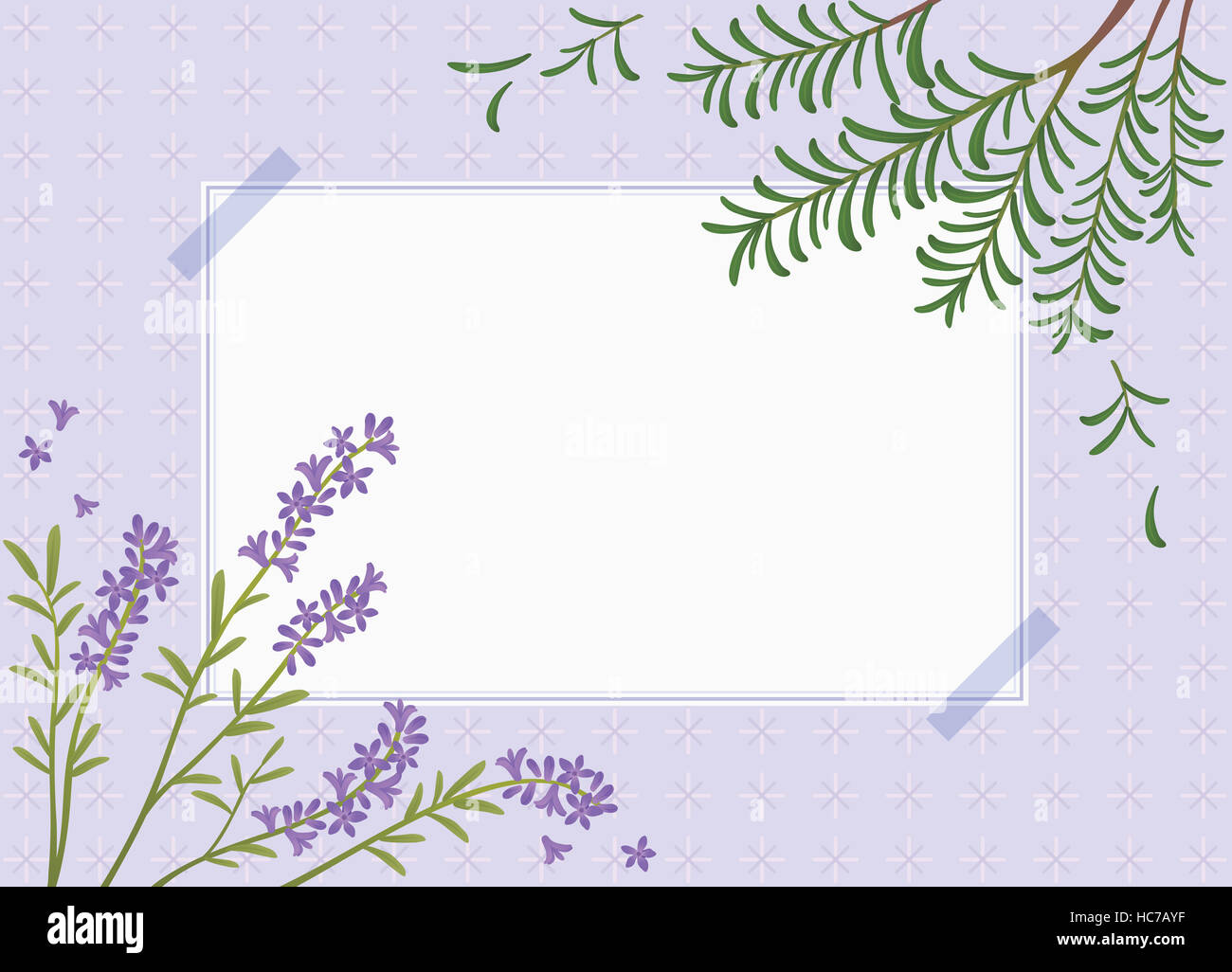Frame with spring flowers Stock Photo - Alamy