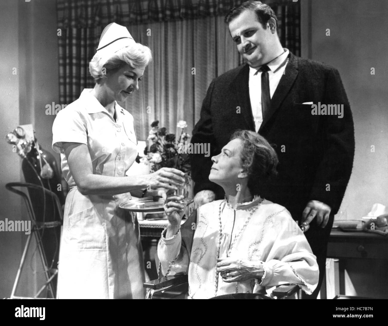THE STRANGLER, Ellen Corby (seated), Victor Buono, 1964 Stock Photo - Alamy