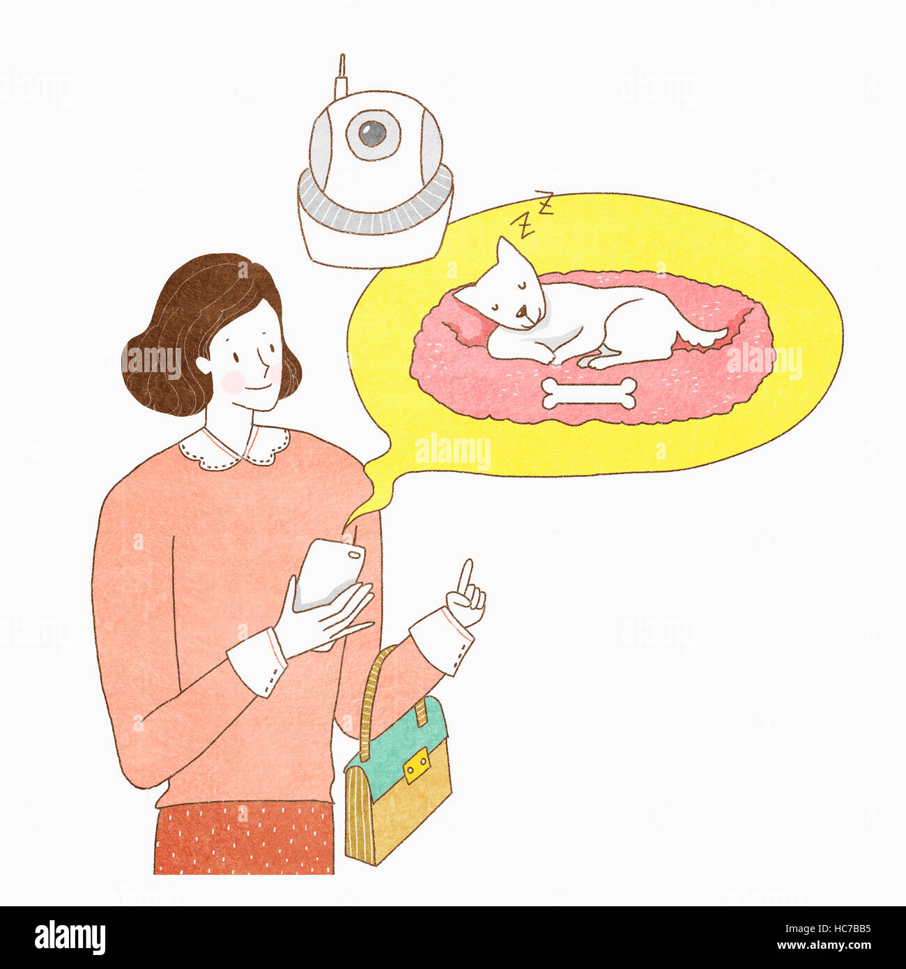 Lifestyle of future high-technology era Stock Photo - Alamy