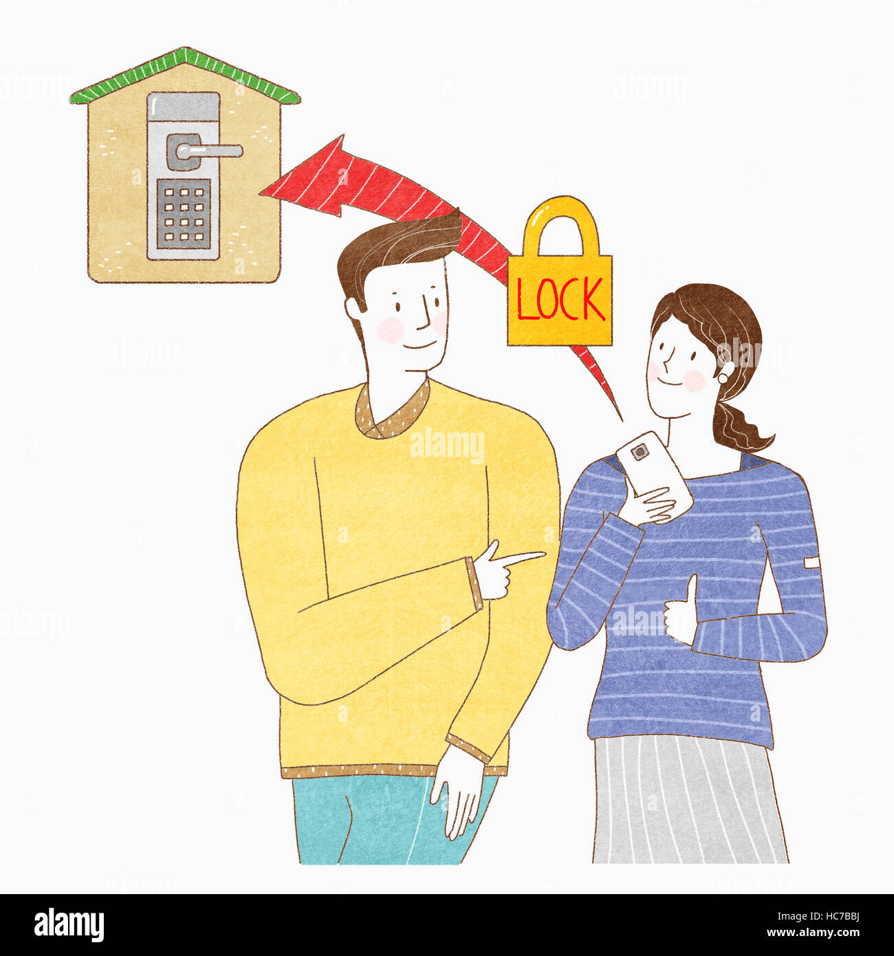 Lifestyle of future high-technology era Stock Photo - Alamy