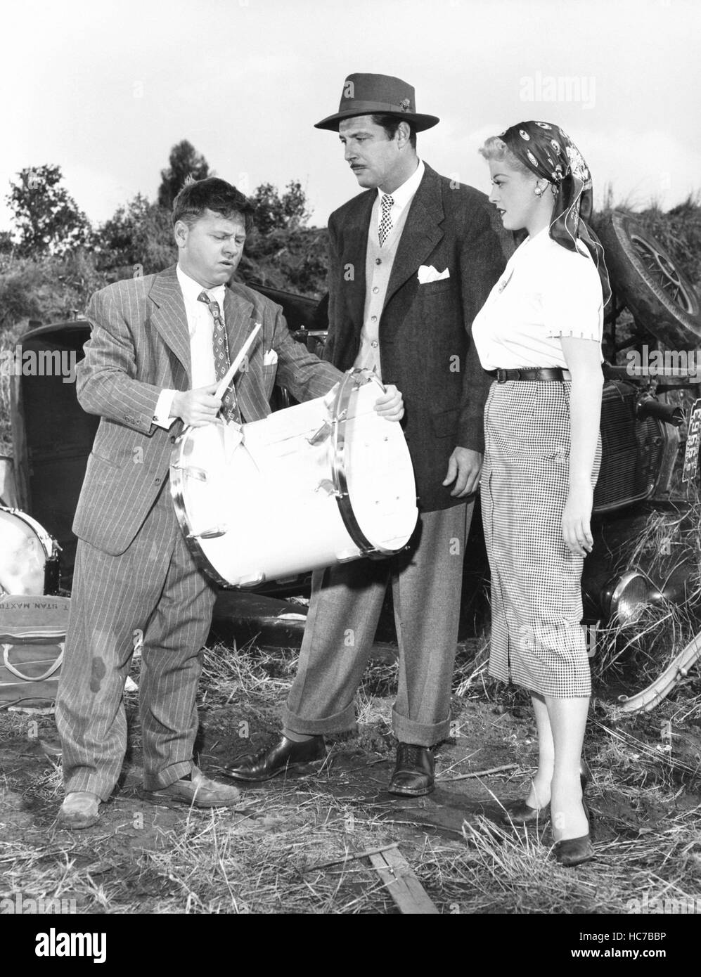 THE STRIP, from left, Mickey Rooney, James Craig, Jacqueline Fontaine, 1951 Stock Photo - Alamy