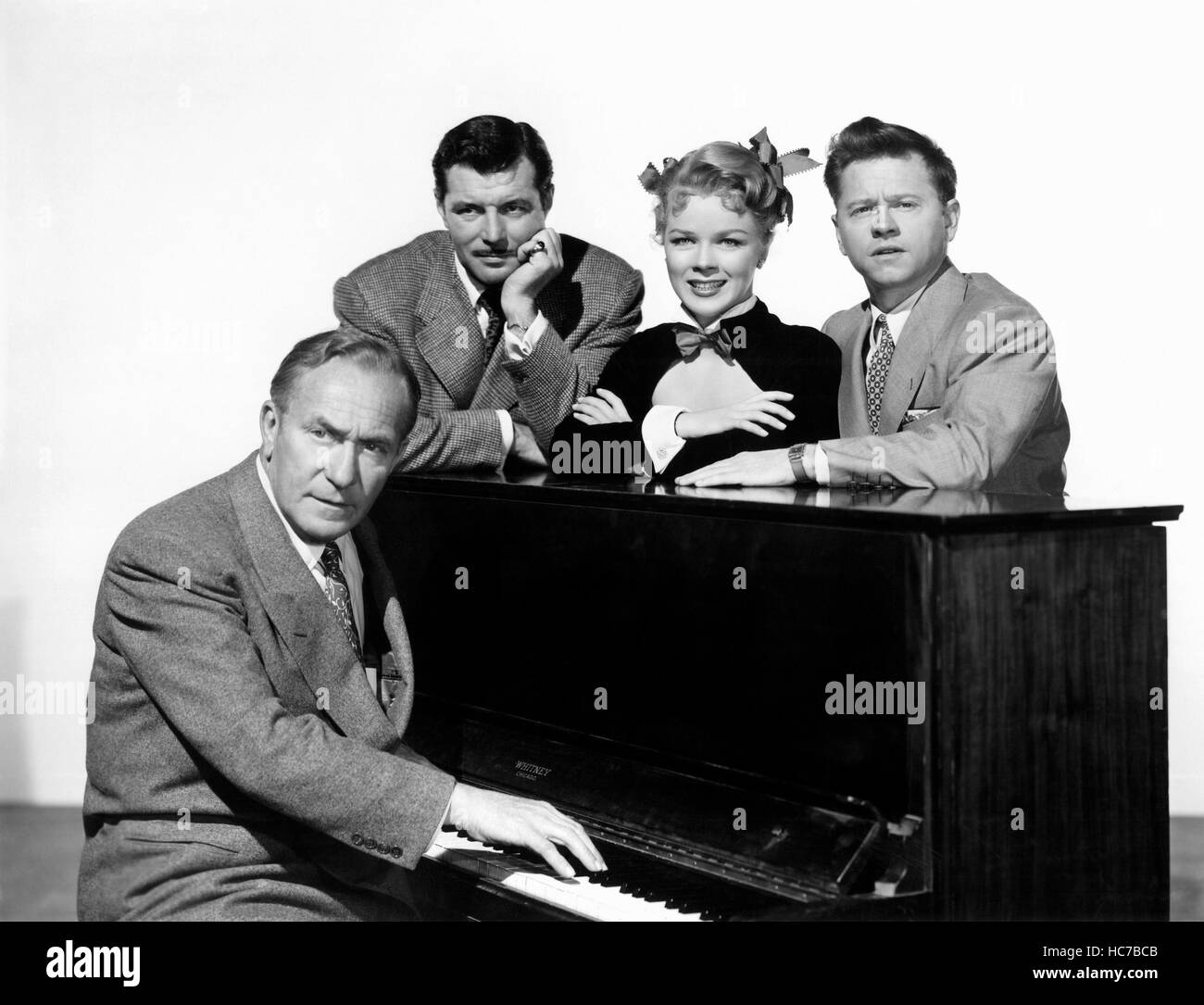 THE STRIP, William Demarest, James Craig, Sally Forrest, Mickey Rooney ...