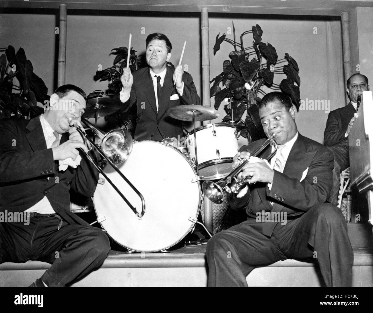 THE STRIP, Jack Teagarden, Mickey Rooney, Louis Armstrong, Barney ...