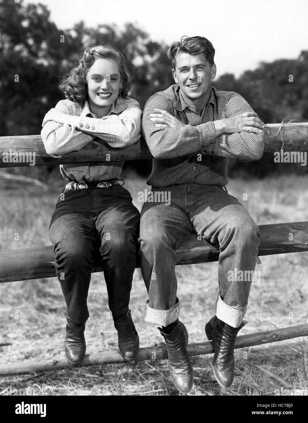 STALLION ROAD, Alexis Smith, Ronald Reagan, 1947 Stock Photo - Alamy