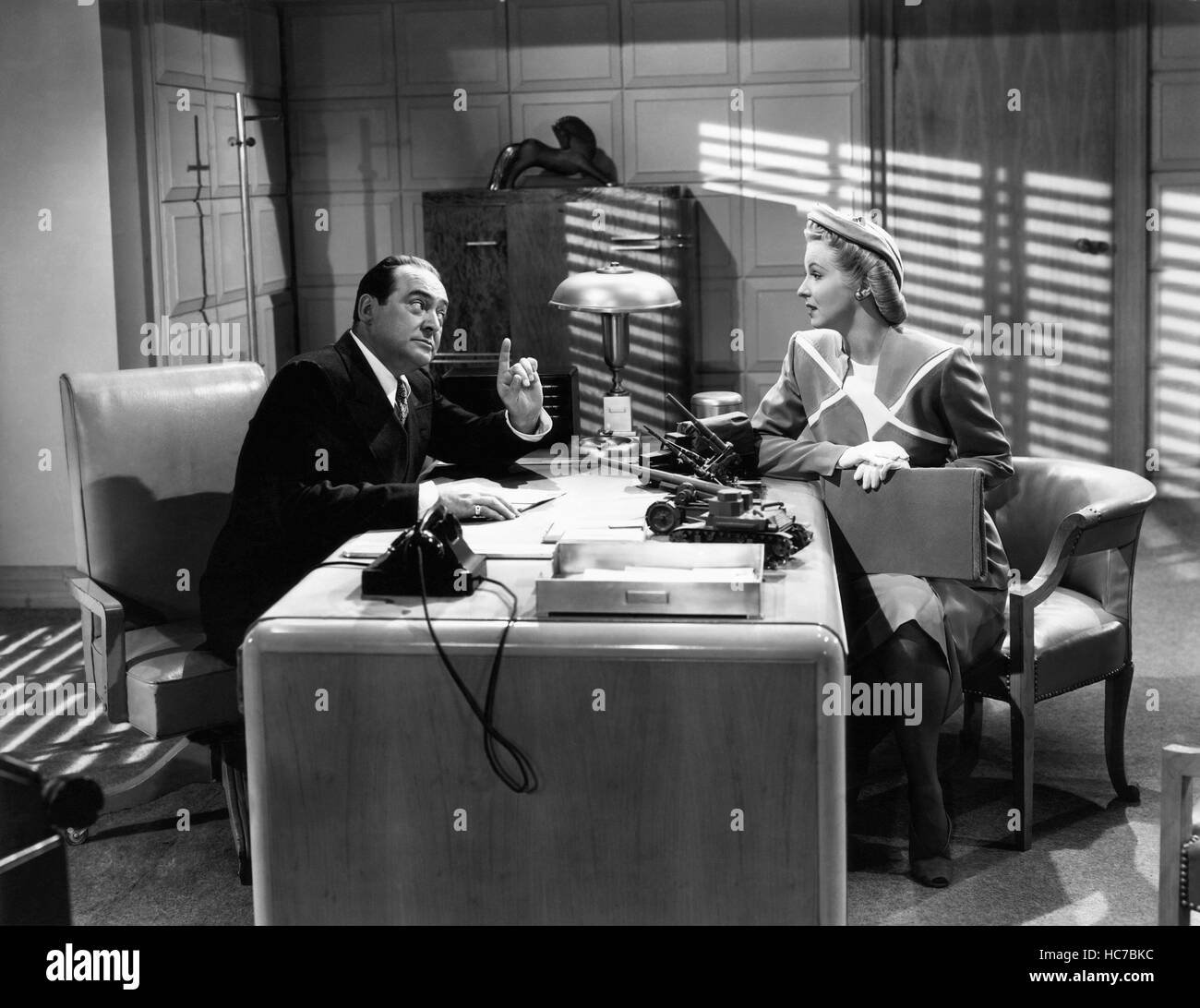 STANDING ROOM ONLY, from left: Edward Arnold, Hillary Brooke, 1944 ...