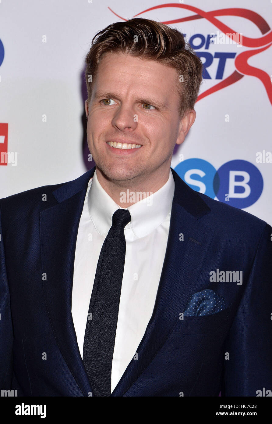Jake Humphrey attends the Pride of sport Awards 2016 at The Grosvenor ...