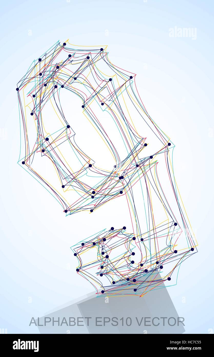 Number nine wireframe hi-res stock photography and images - Alamy