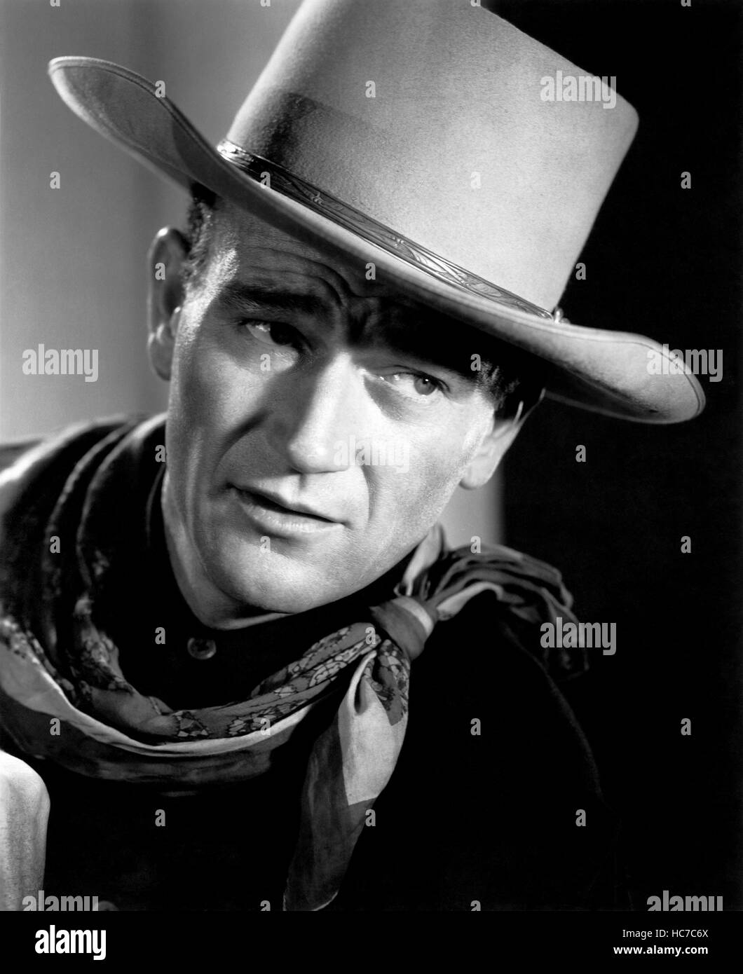 TALL IN THE SADDLE, John Wayne, 1944 Stock Photo - Alamy