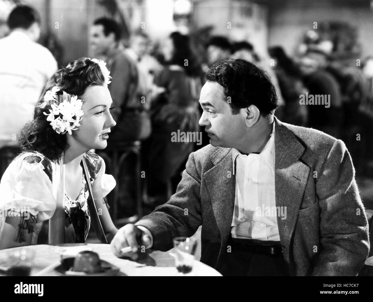 TAMPICO, from left, Lynn Bari, Edward G. Robinson, 1944, ©20th Century ...