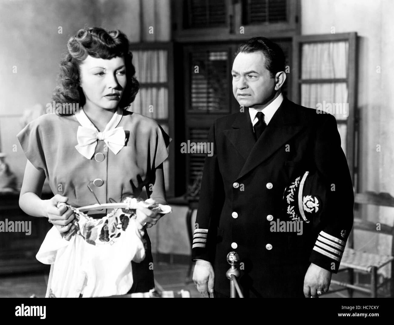 TAMPICO, from left, Lynn Bari, Edward G. Robinson, 1944, ©20th Century ...