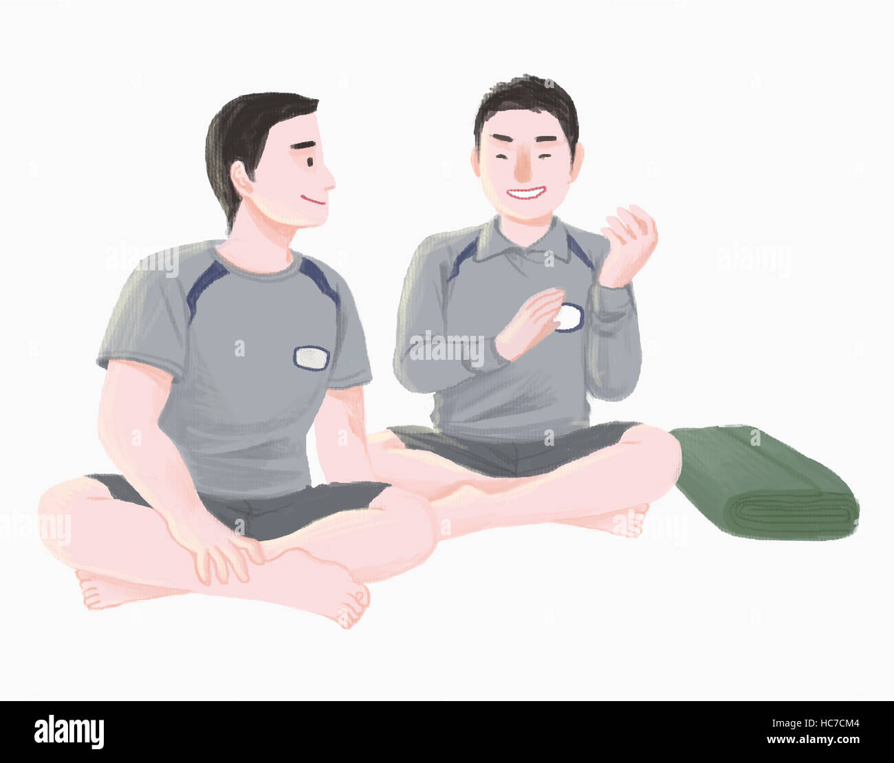 Soldiers rest Cut Out Stock Images & Pictures - Alamy