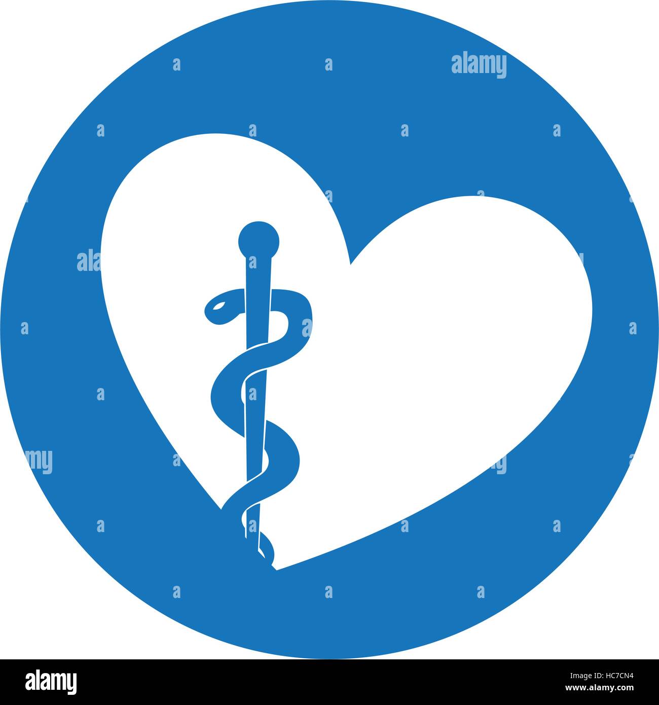 heart with medical symbol Stock Vector Image & Art - Alamy