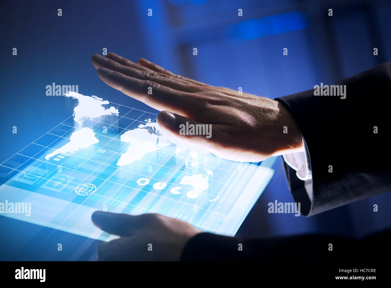 New technologies in use Stock Photo - Alamy