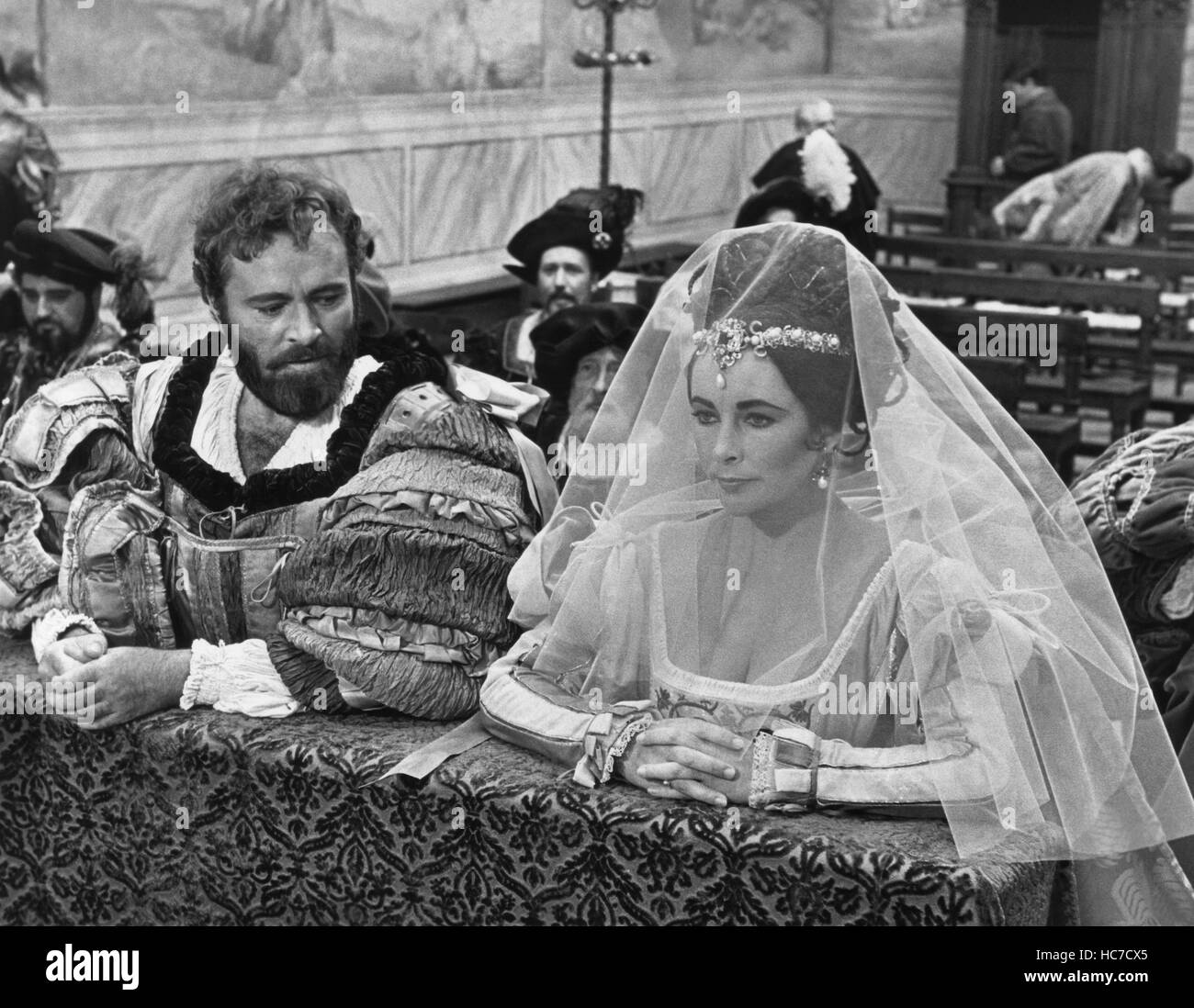 THE TAMING OF THE SHREW, from left: Richard Burton, Elizabeth Taylor, 1967 Stock Photo - Alamy