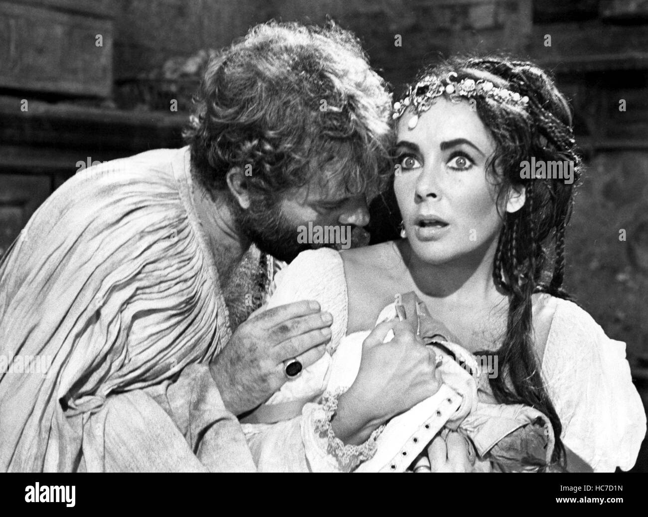 THE TAMING OF THE SHREW, Richard Burton, Elizabeth Taylor, 1967 Stock ...