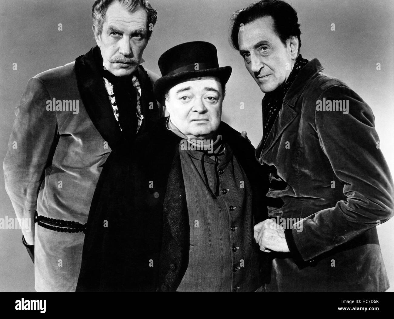 TALES OF TERROR, Vincent Price, Peter Lorre, Basil Rathbone, 1962 Stock ...