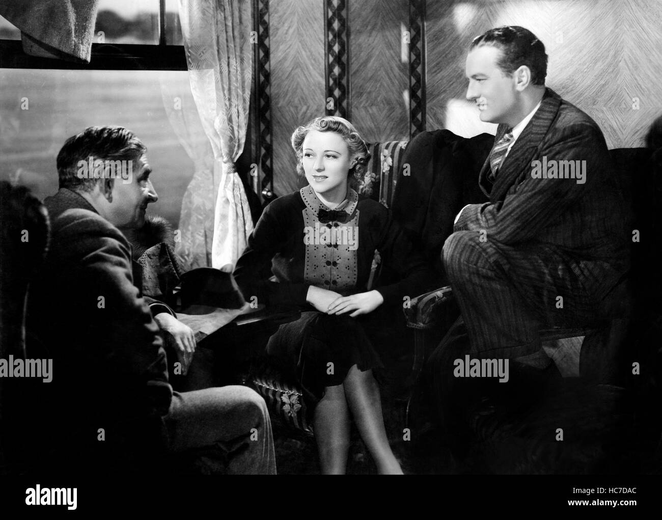 TALK OF THE DEVIL, from left: Basil Sydney, Sally Eilersm Randle Ayrton ...