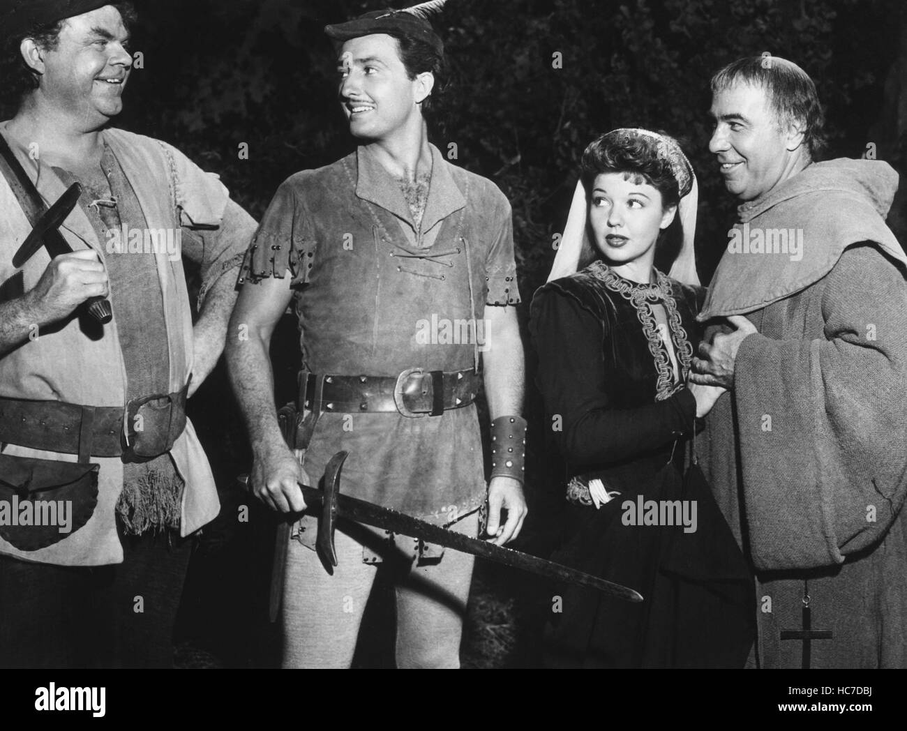 TALES OF ROBIN HOOD, from left, Wade Crosby, Robert Clarke, Mary ...