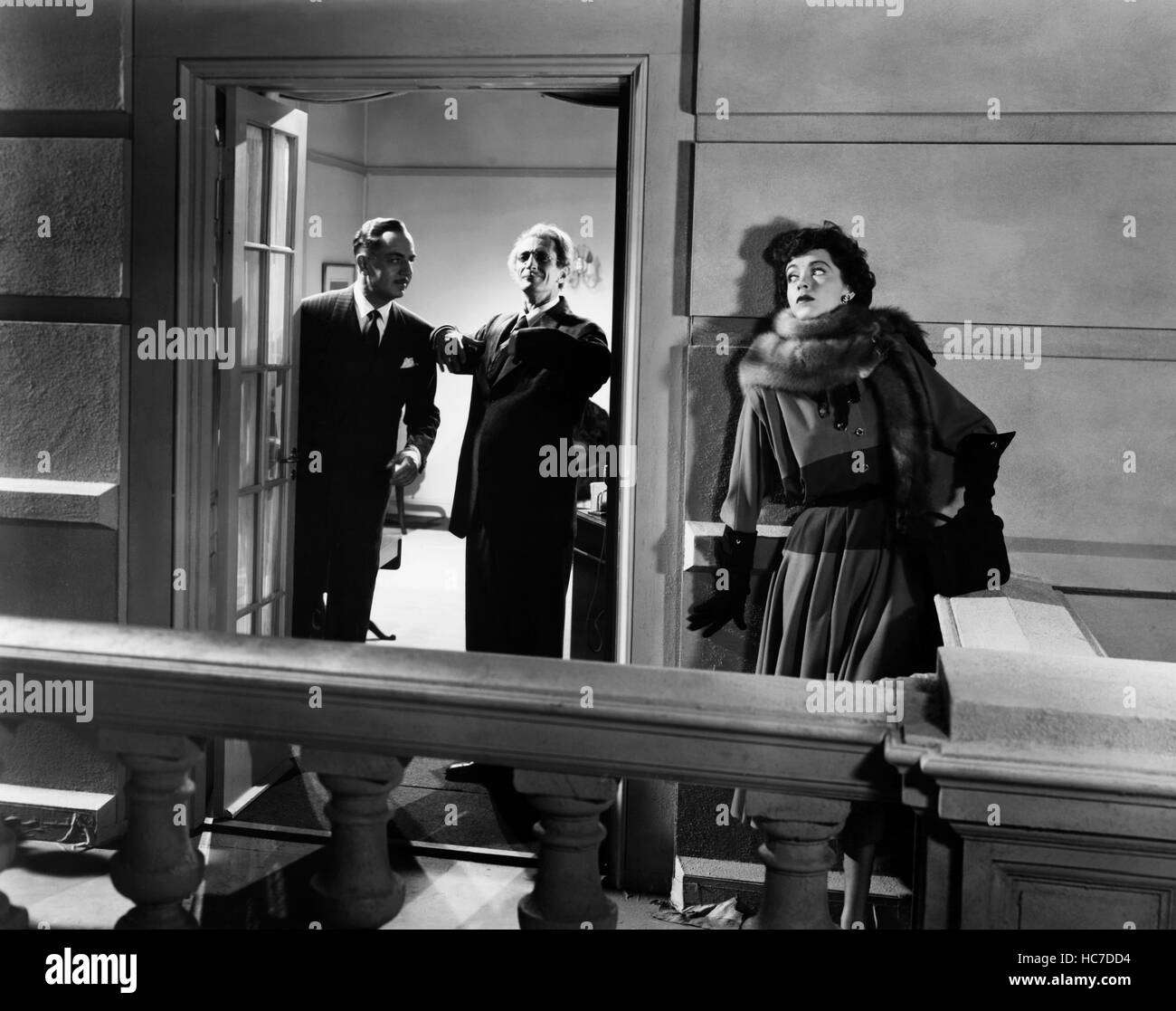 TAKE ONE FALSE STEP, from left: William Powell, Felix Bressart, Marsha ...