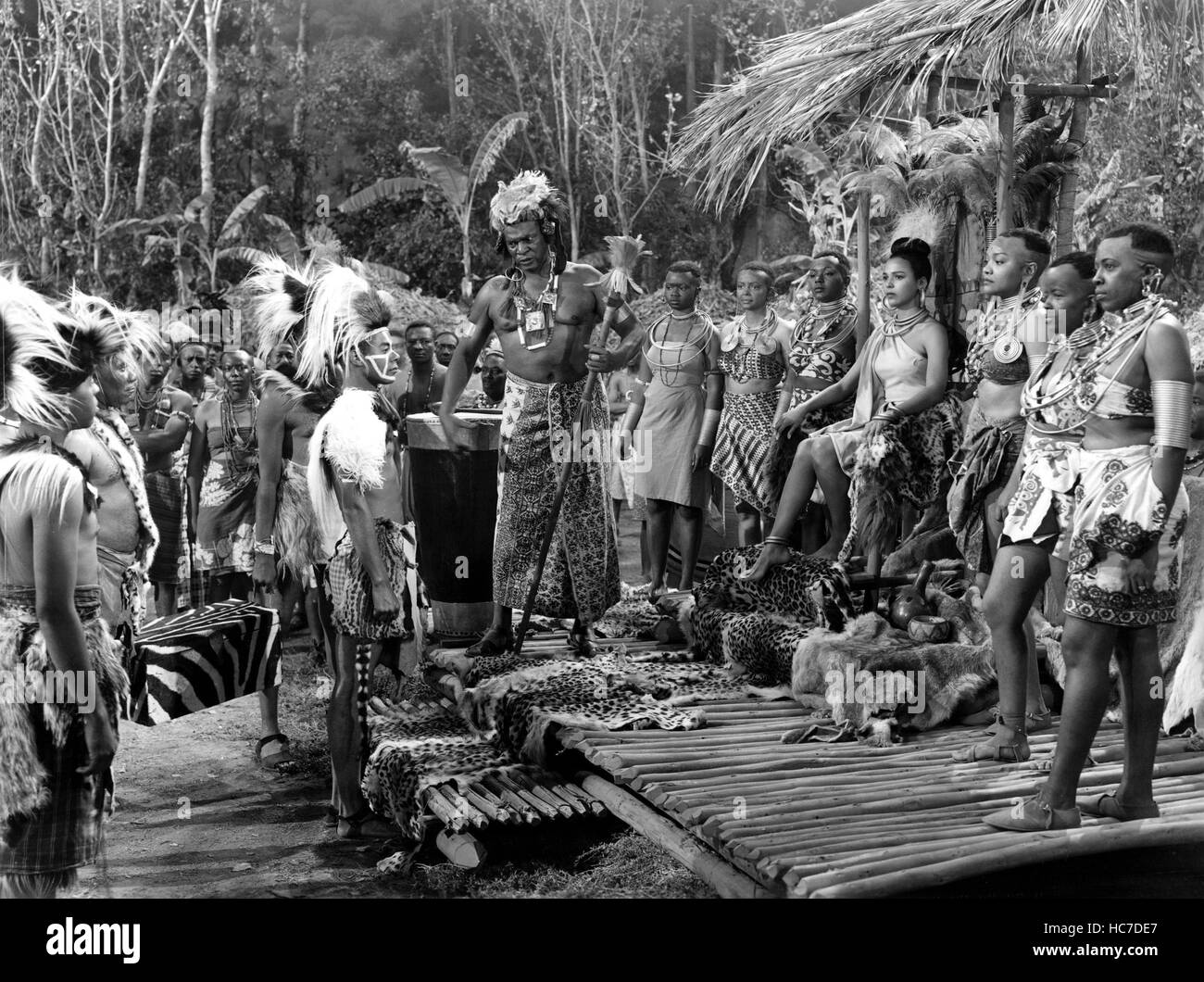 TARZAN'S PERIL, Dorothy Dandridge, Frederick O'Neal, James Moultrie ...