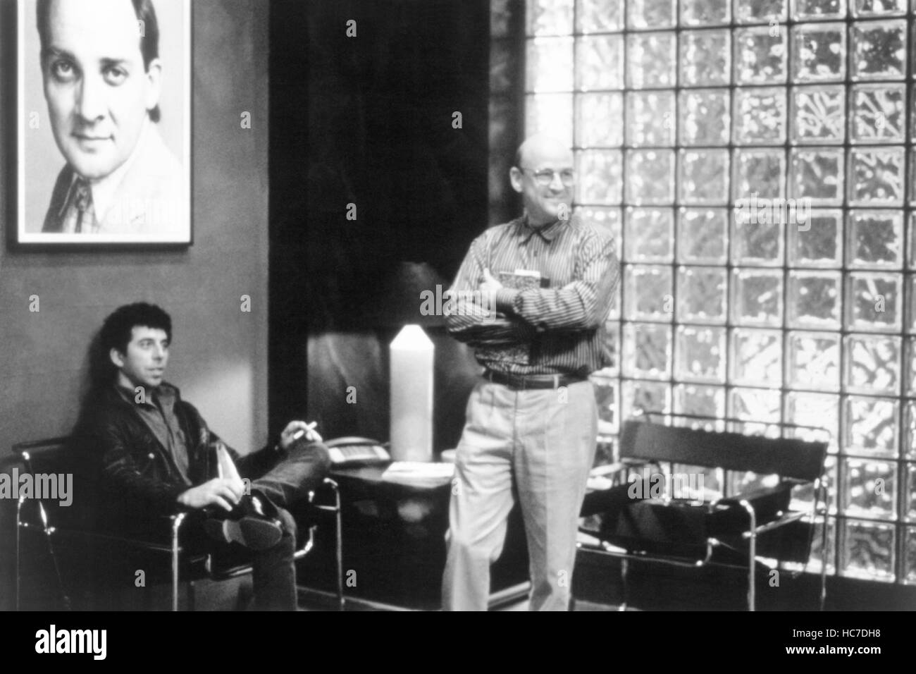 TALK RADIO, from left: Eric Bogosian, producer Edward R. Pressman, on ...