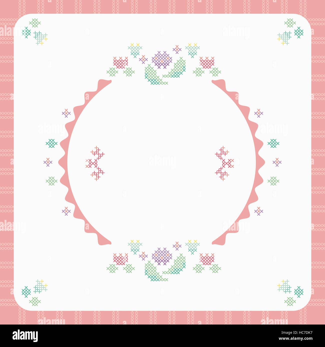 Cross stitch patterns hi-res stock photography and images - Alamy