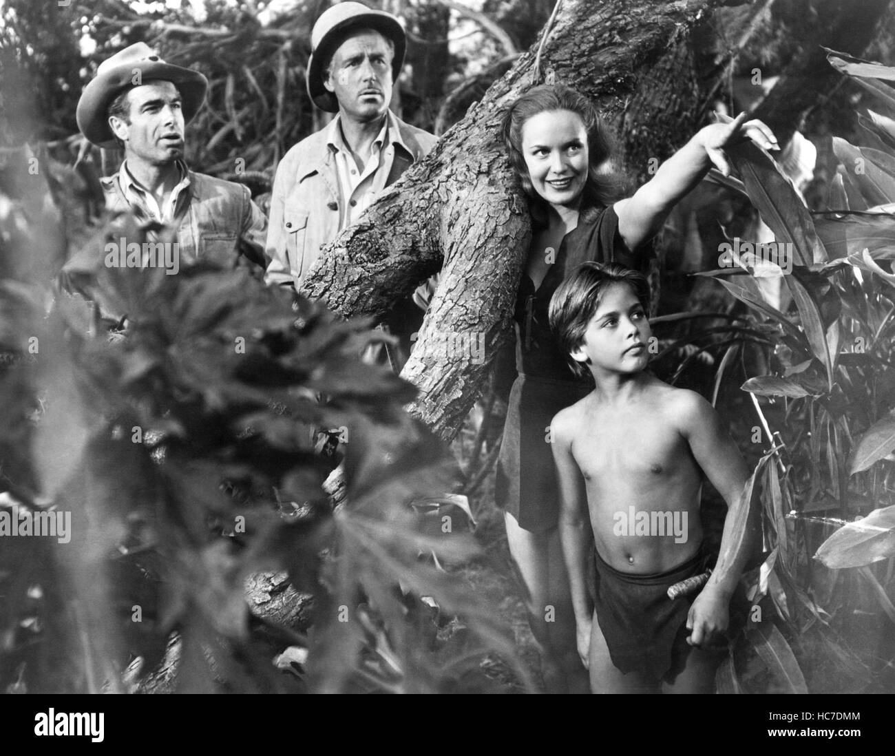 TARZAN'S SAVAGE FURY, Charles Korvin, Patric Knowles, Dorothy Hart ...