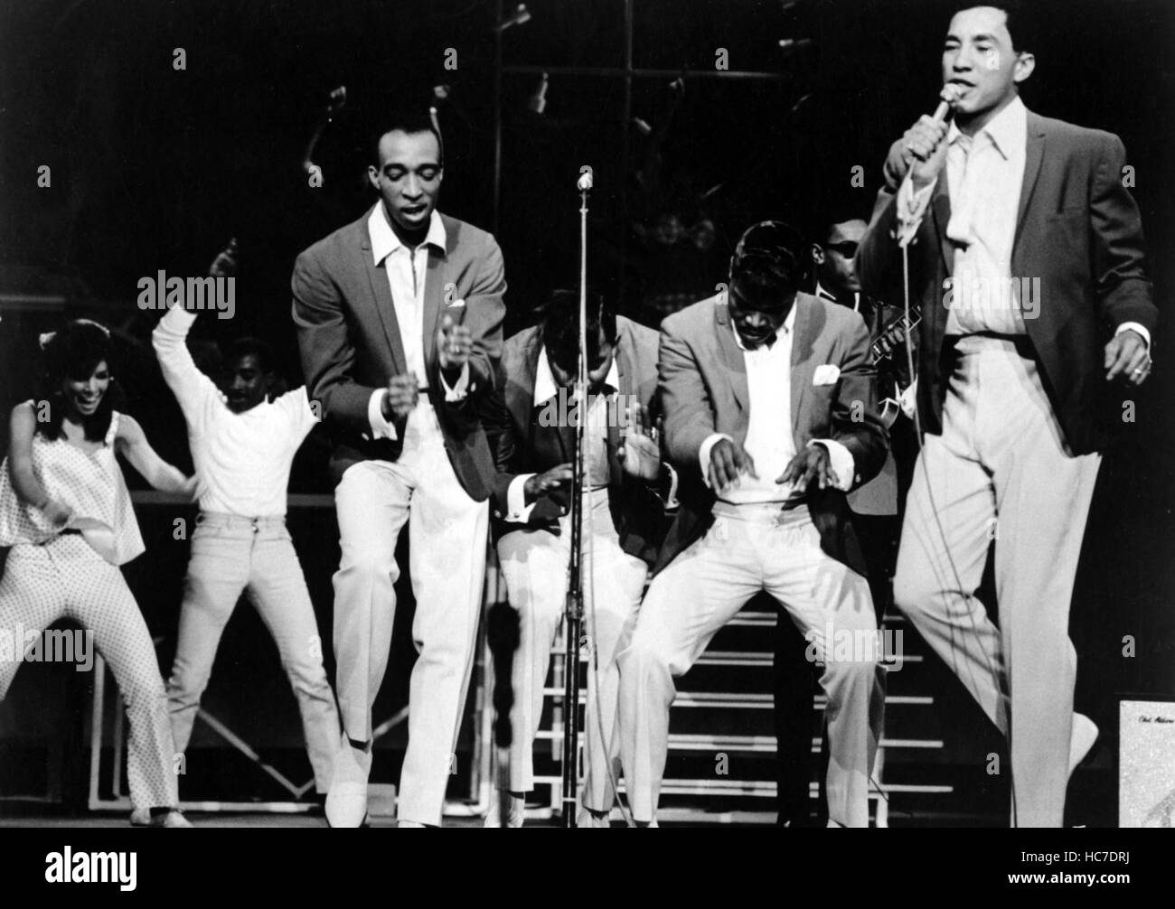 T.A.M.I. SHOW, Smokey Robinson and the Miracles, 1965 Stock Photo - Alamy
