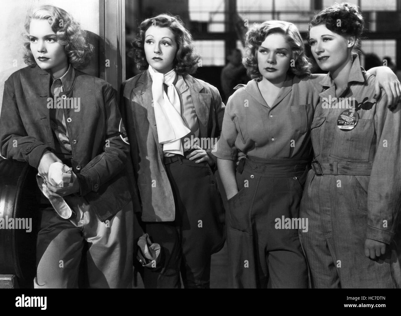 TAIL SPIN, Jane Wyman, Nancy Kelly, Alice Faye, Joan Davis, 1939, TM ...