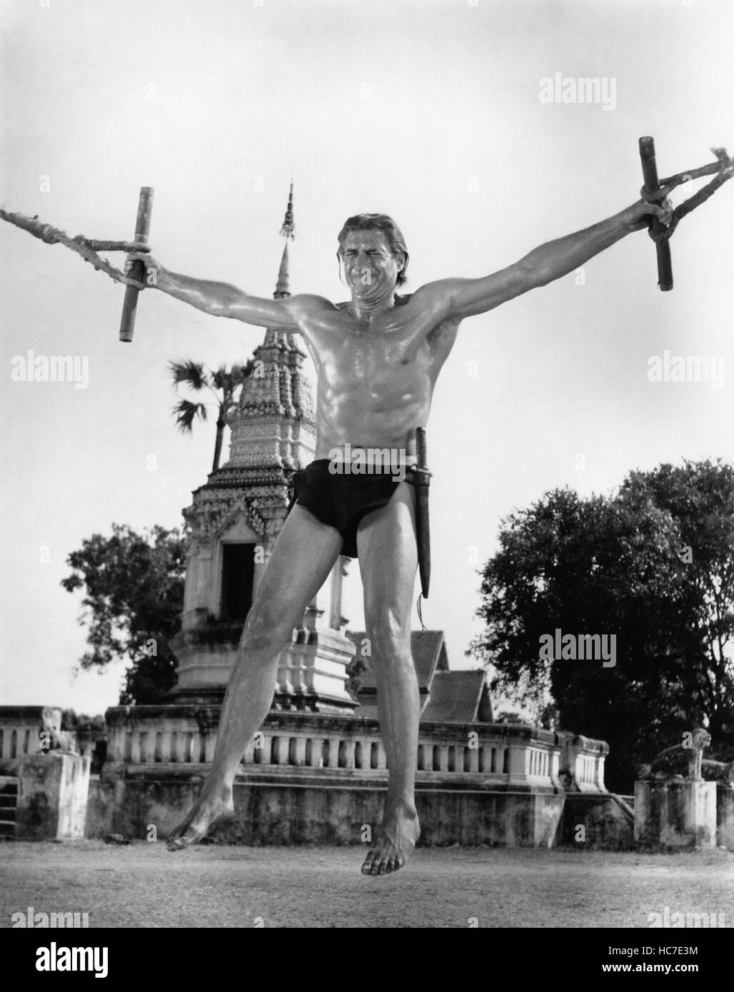 TARZAN'S THREE CHALLENGES, Jock Mahoney, 1963 Stock Photo - Alamy