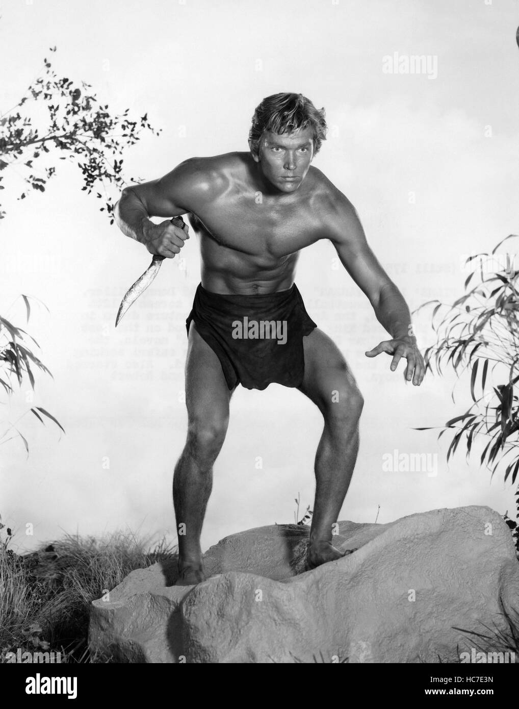 TARZAN THE APE MAN, Denny Miller, 1959 Stock Photo - Alamy