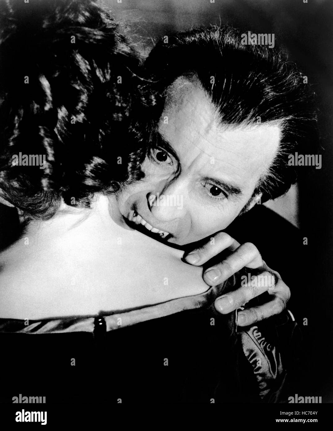 TASTE THE BLOOD OF DRACULA, Christopher Lee, (biting into Isla Blair ...