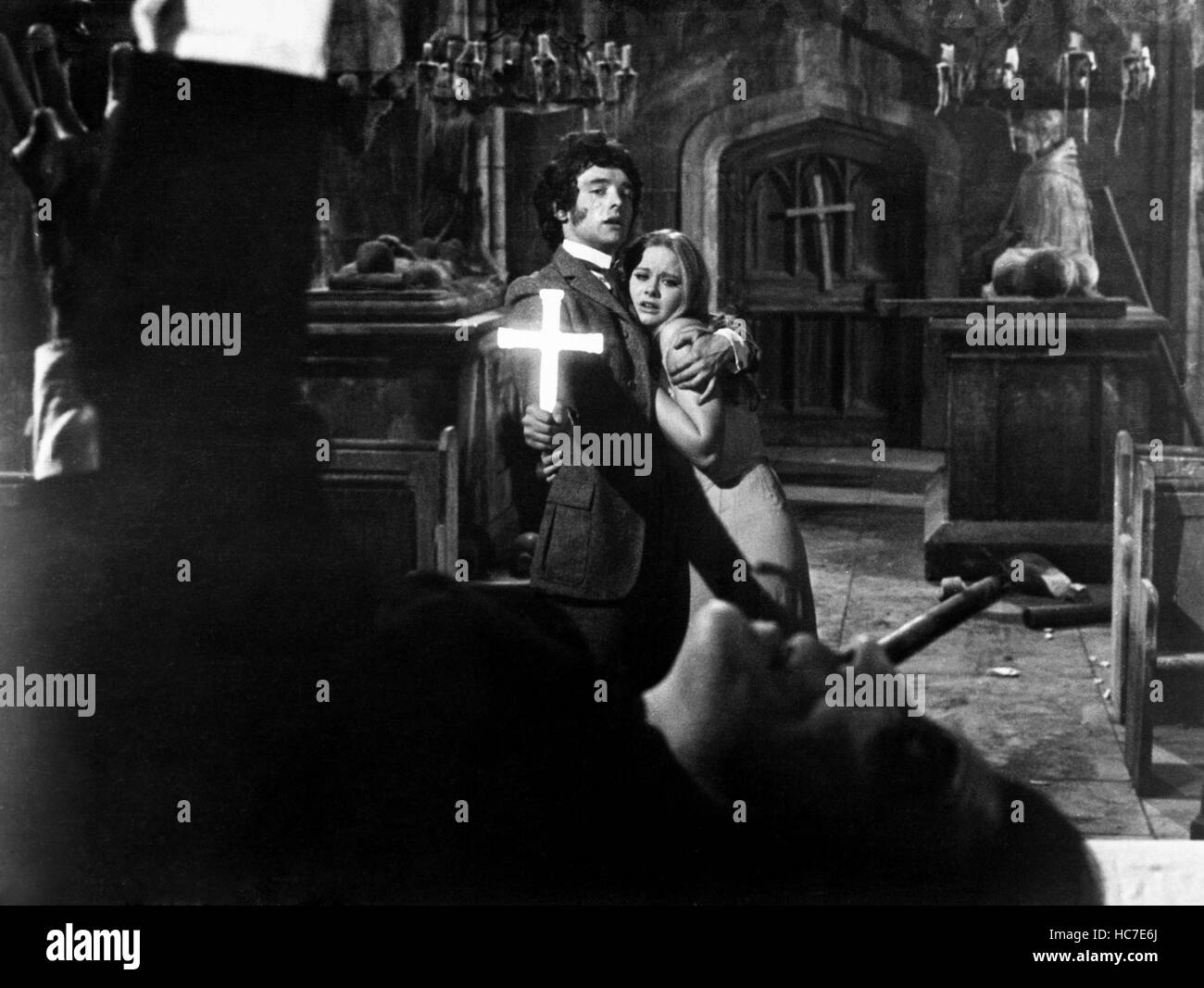 TASTE THE BLOOD OF DRACULA, from left, Christopher Lee, (front ...