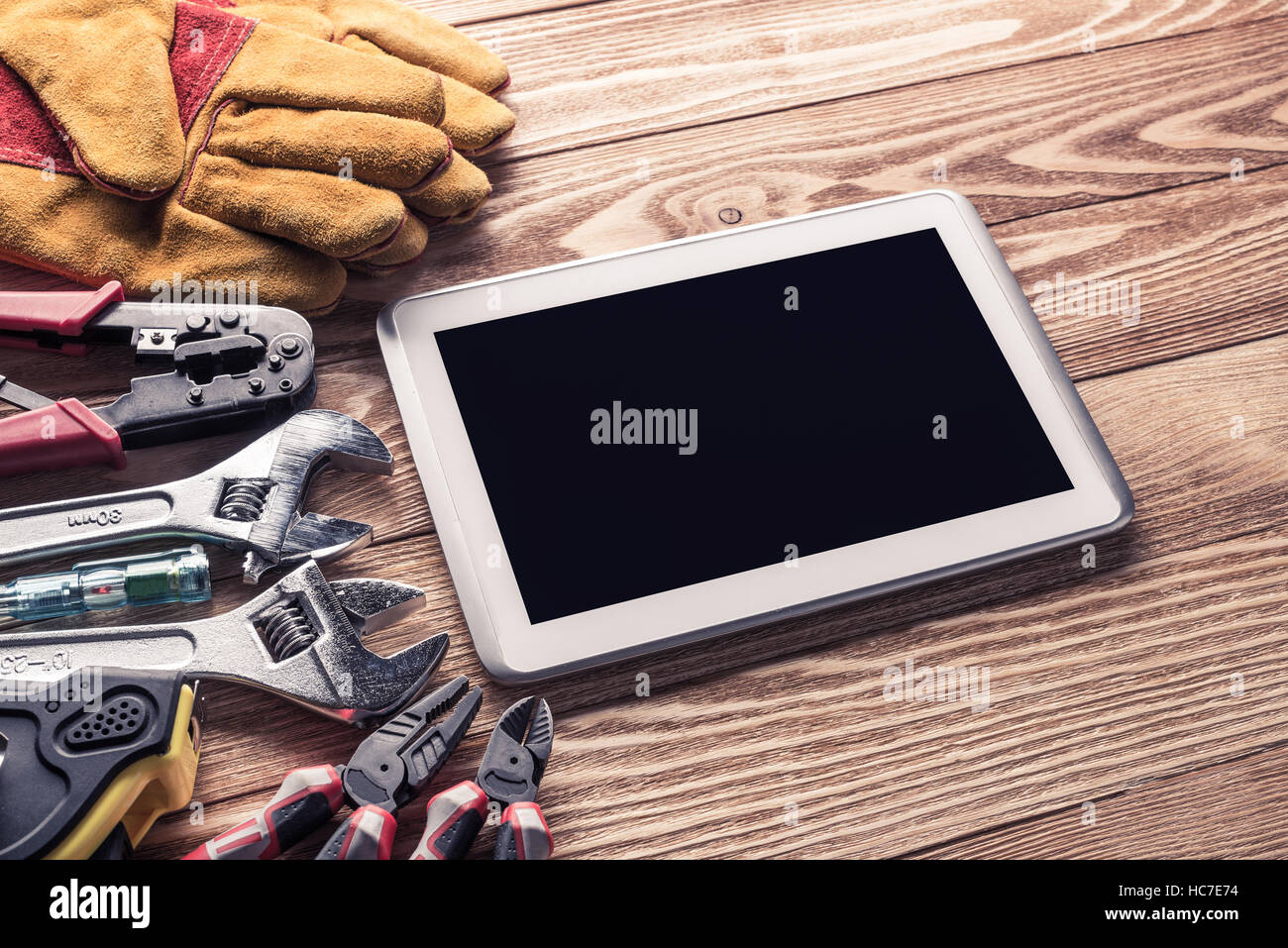 Repair service request Stock Photo - Alamy