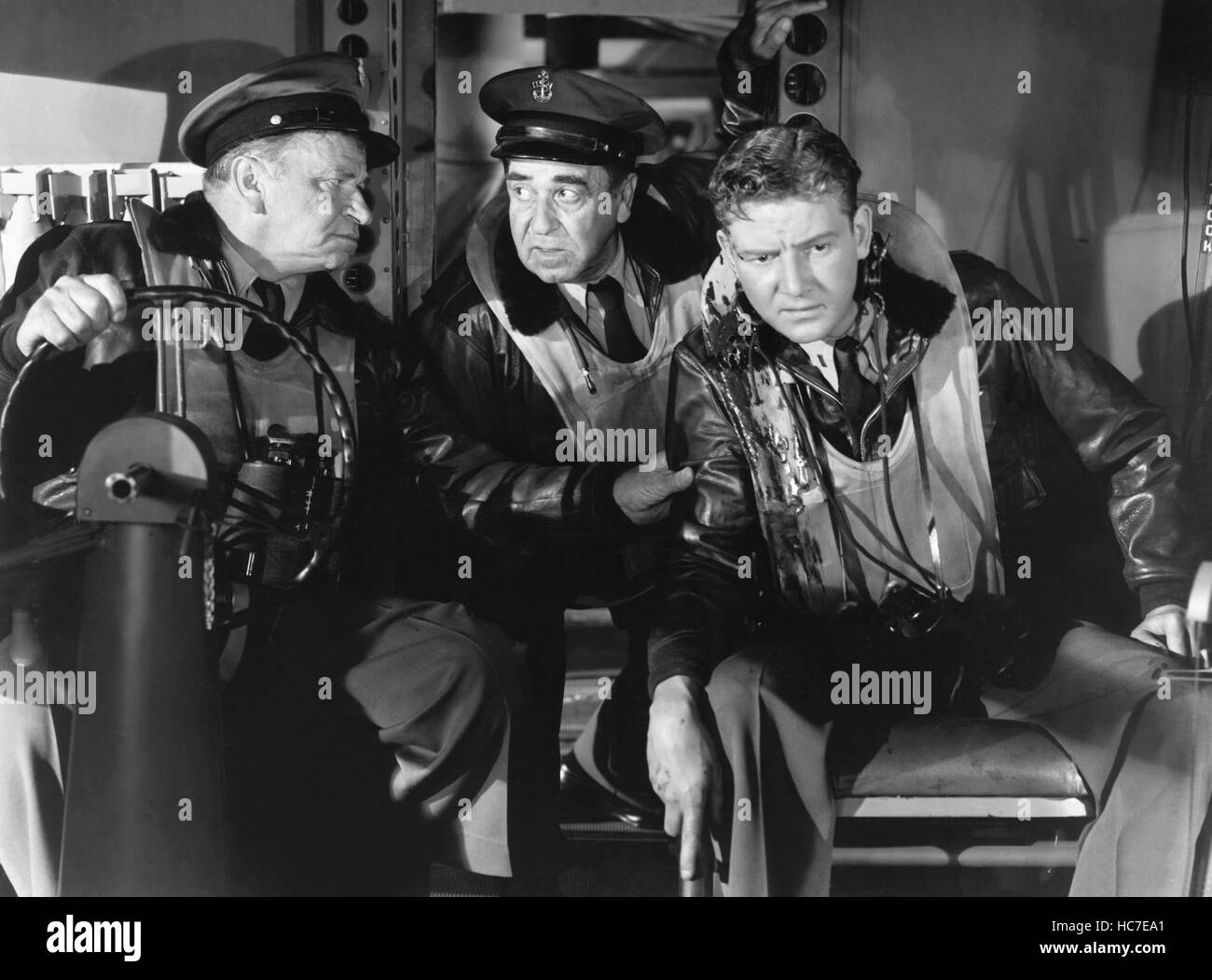 THIS MAN'S NAVY, from left, Wallace Beery, John Kellogg, Tom Drake ...