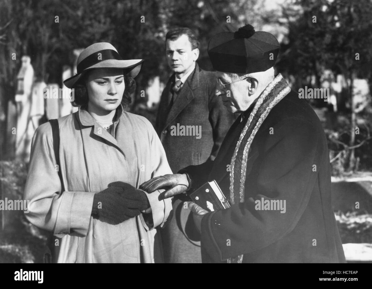 THE THIRD MAN, Alida Valli (left), Joseph Cotten (rear), 1949 Stock ...
