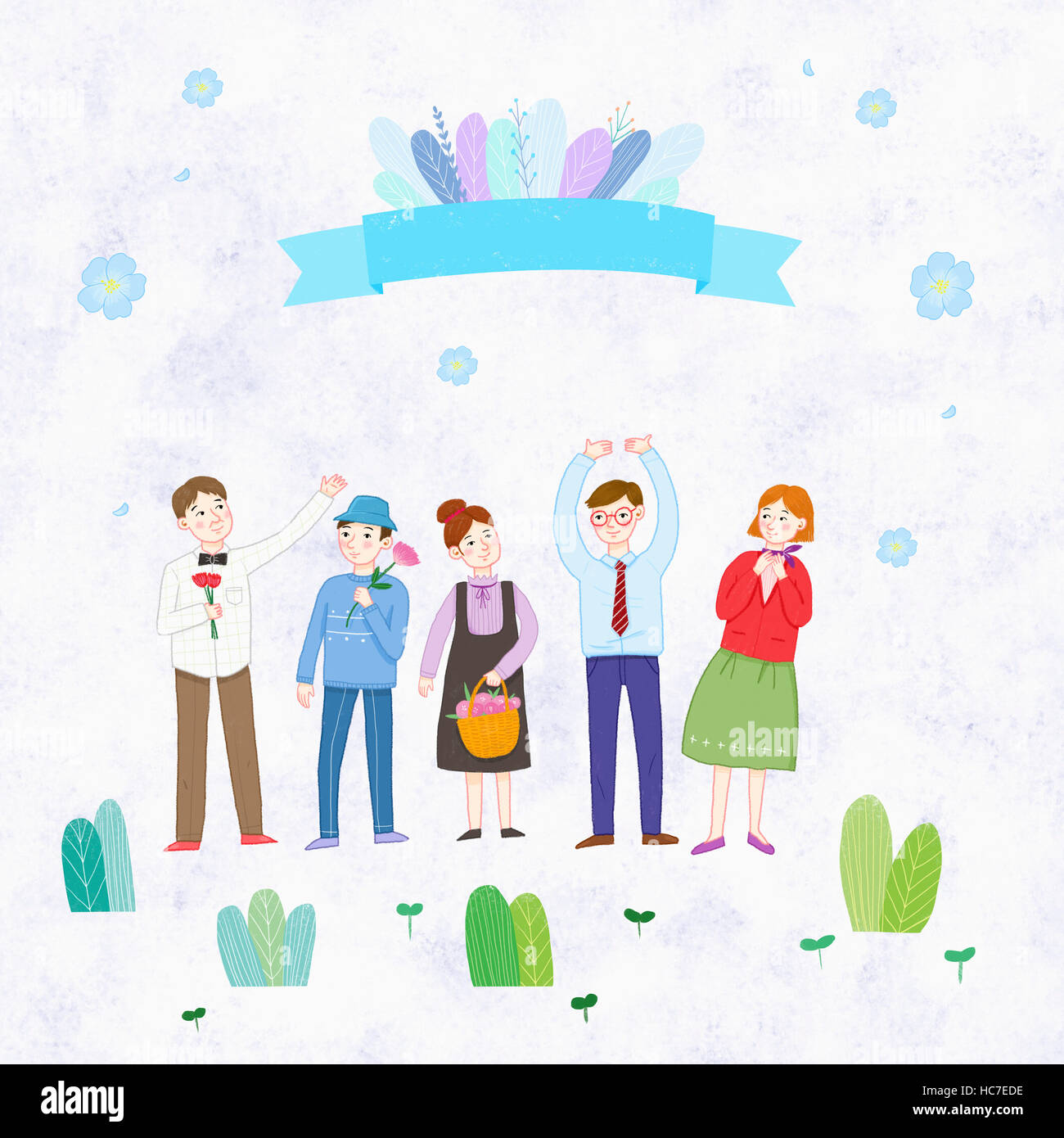 Lifestyle of people expressing gratitude Stock Photo - Alamy