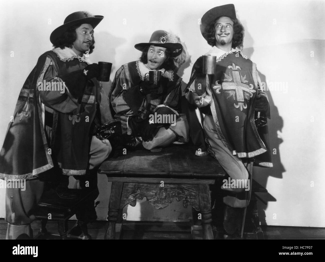 THE THREE MUSKETEERS, The Ritz Brothers, (Harry, Al, Jimmy), 1939, TM ...