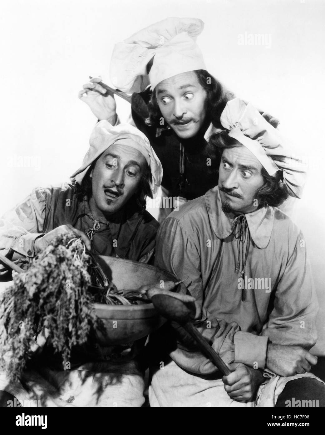 THE THREE MUSKETEERS, The Ritz Brothers, (Harry, Al, Jimmy), 1939, TM ...