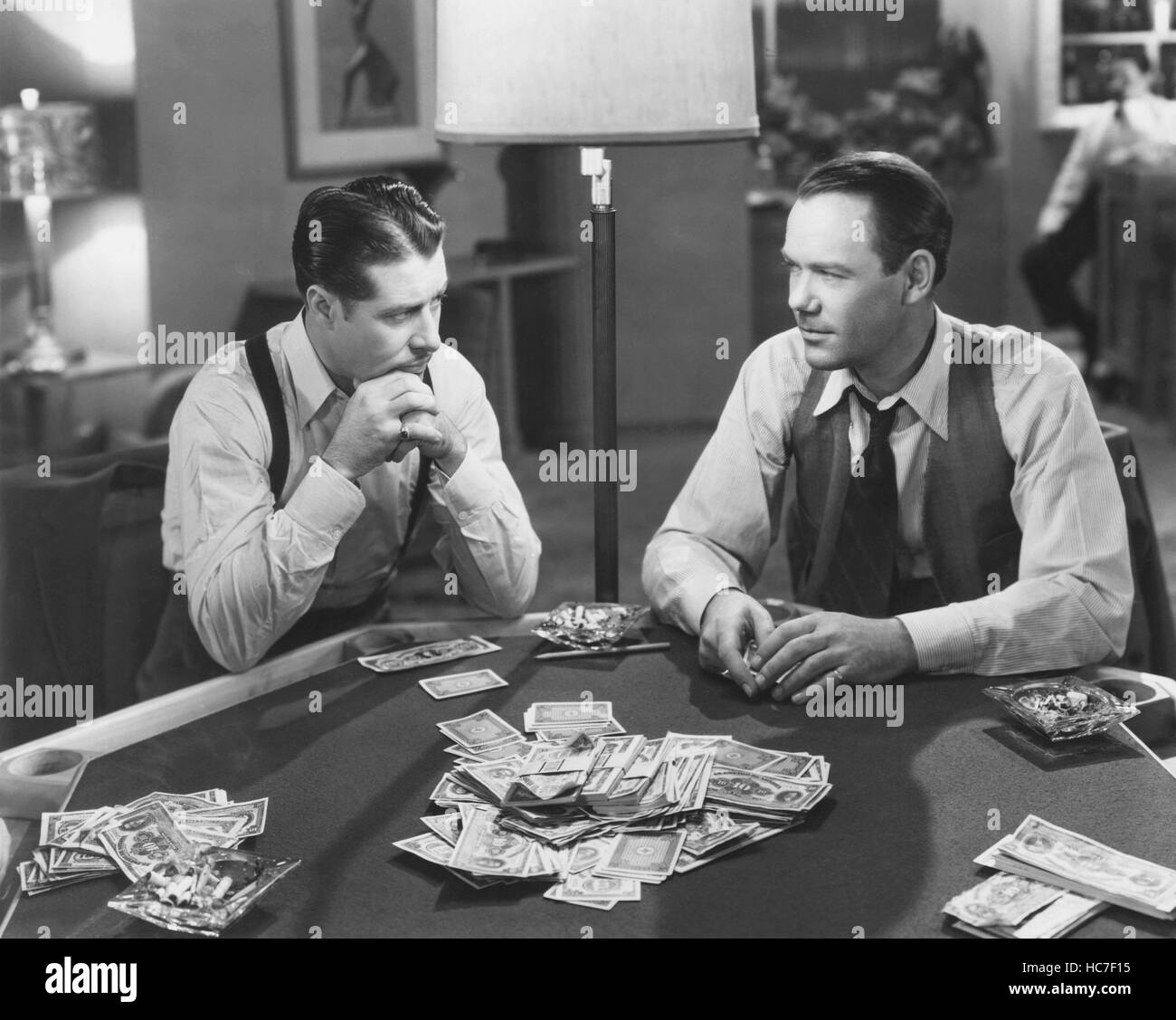 THAT'S MY MAN, from left: Don Ameche, John Ridgely, 1947 Stock Photo ...
