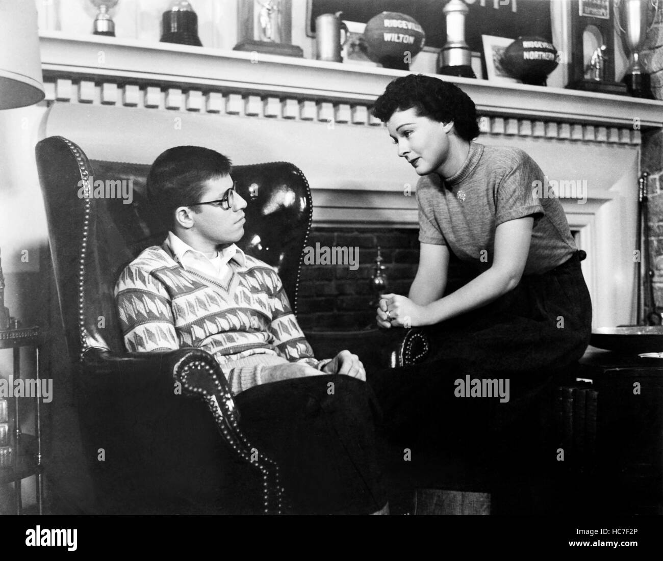 THAT'S MY BOY, from left, Jerry Lewis, Ruth Hussey, 1951 Stock Photo ...