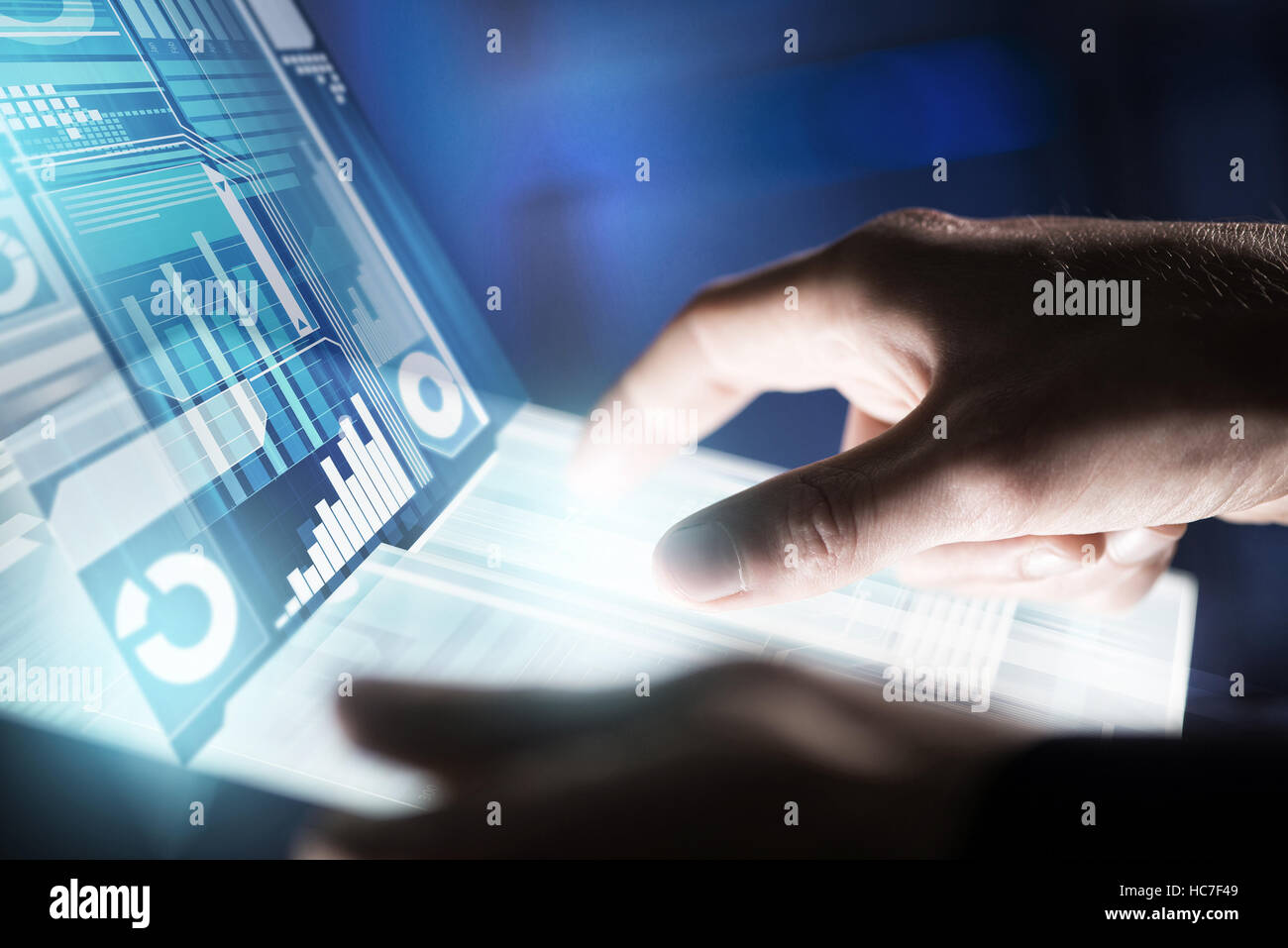 New technologies in use Stock Photo - Alamy